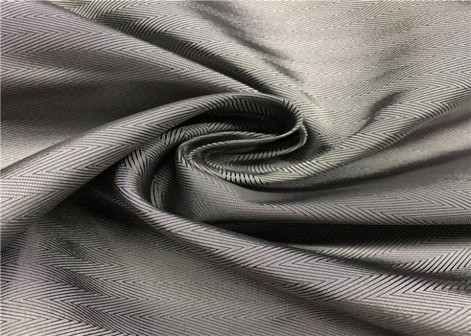Herringbone Breathable Lining Fabric High Tearing Strength Moisture ...